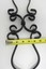 42" SOLID IRON DOUBLE DIAMOND SCROLL BALUSTER STAIR RAIL BLACK****NEW ...