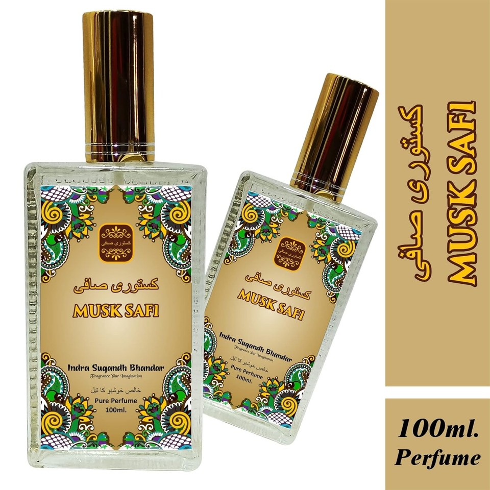 Indra Sugandh Bhandar Musk Safi Perfume Spray For Unisex 100ml | eBay ...