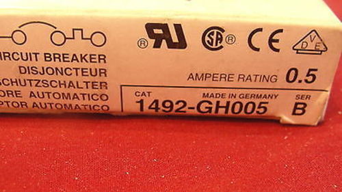 Allen Bradley, 1492-GH005, Series B Circuit Breaker, AC 250V, DC 65V | eBay