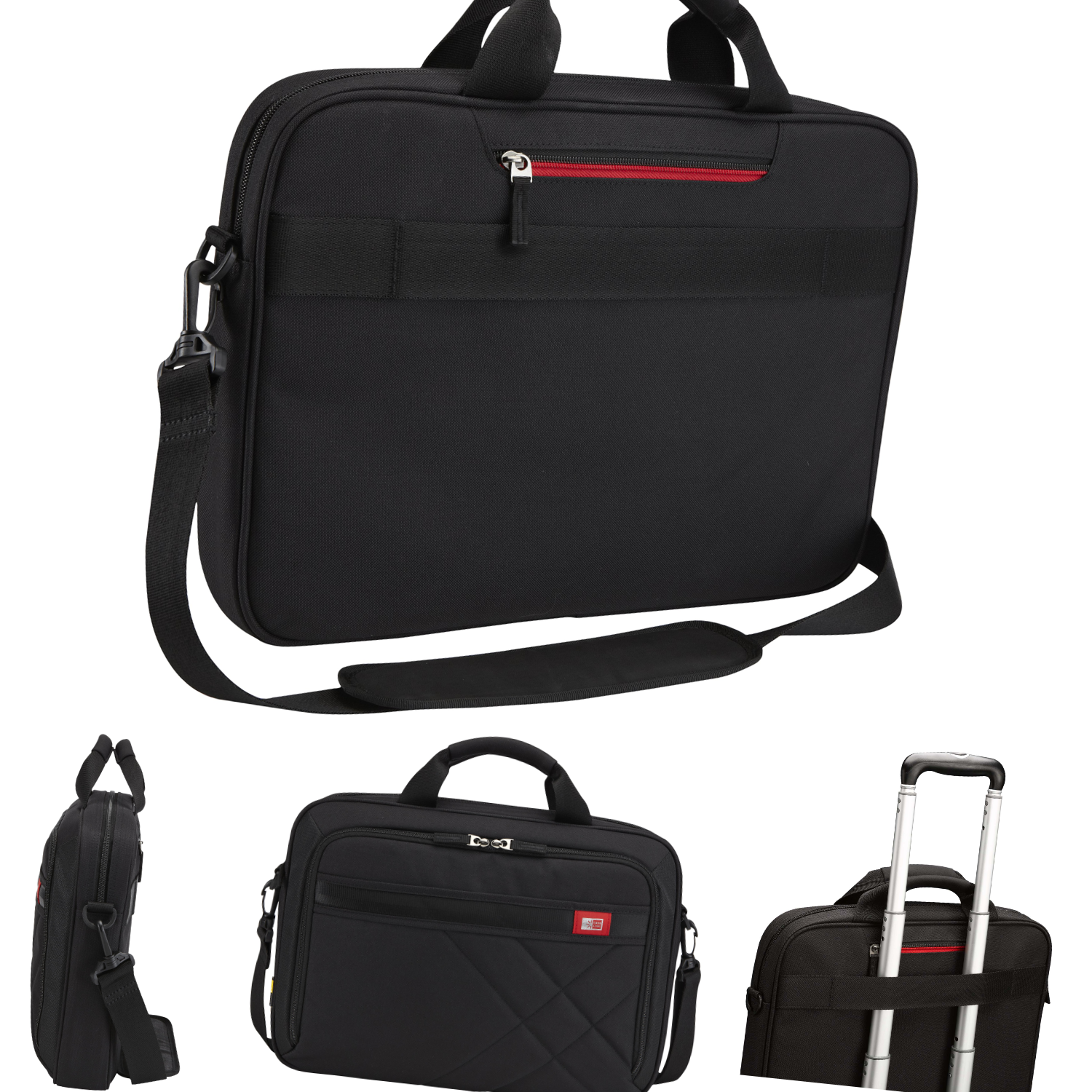 Case Logic 15-Inch Laptop and Tablet Briefcase, Black (DLC-115) Bag ...