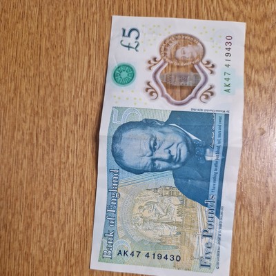 ak 47 5 pound note. Willing to accept offers | eBay