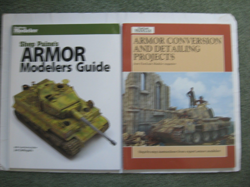 3 DIFFERENT ARMOR CONVERSION + MILITARY VEHICLE HOW TO BOOKS-$6.15 ...