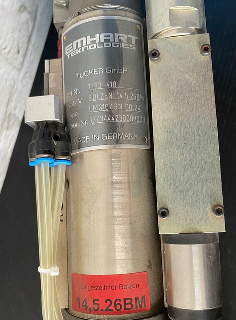 Stanley EMHART Tucker GmbH Robotic Stud Weld Head T133 418 Lm310 for ...