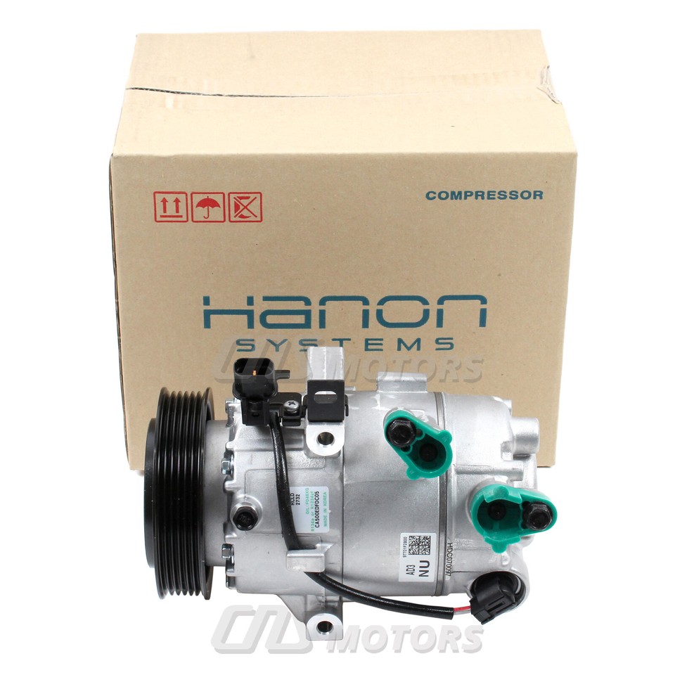 GENUINE A/C Compressor w/ Clutch for Hyundai Elantra Kia Forte OEM ...