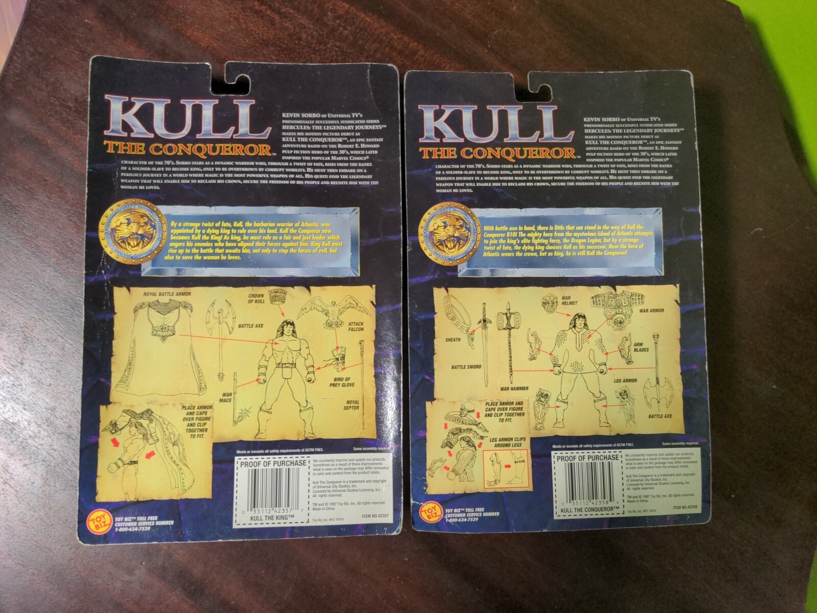 1997 Robert E Howard KULL THE CONQUEROR TOYBIZ ACTION FIGURES | eBay