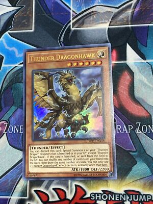 Yu-Gi-Oh! TCG Thunder Dragonhawk Soul Fusion SOFU-EN020 Unlimited Ultra ...