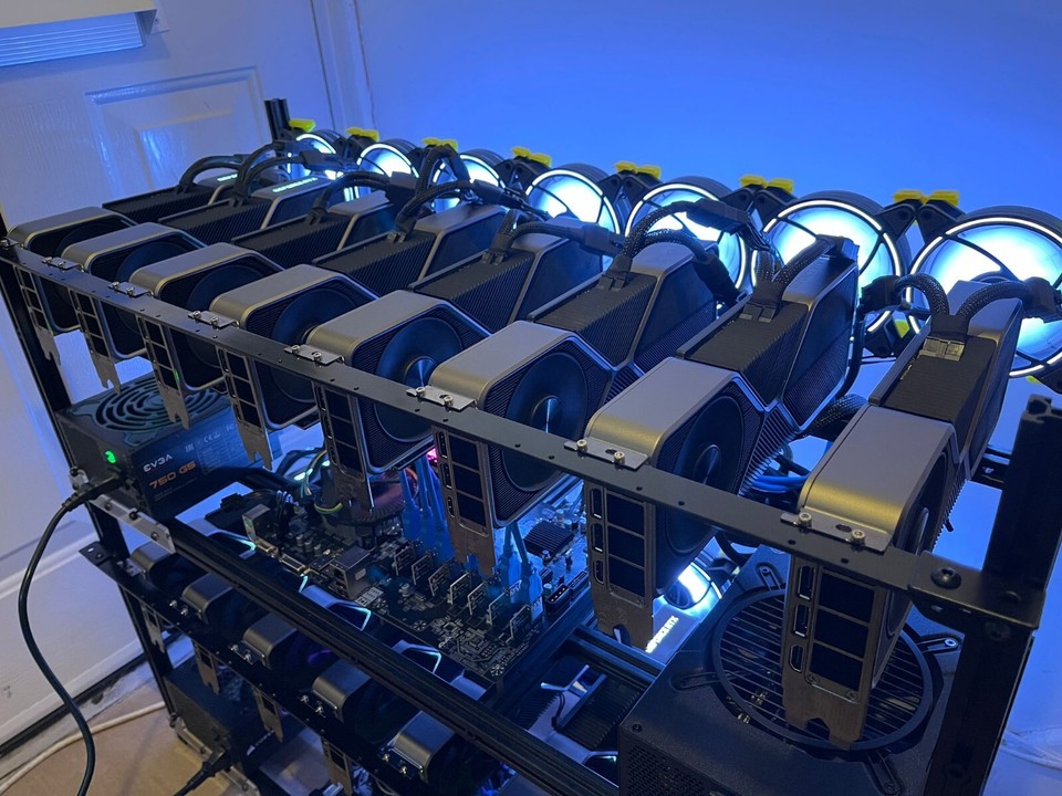 Crypto Mining Rig - Full training and setup - plug and play - 40+ coins ...