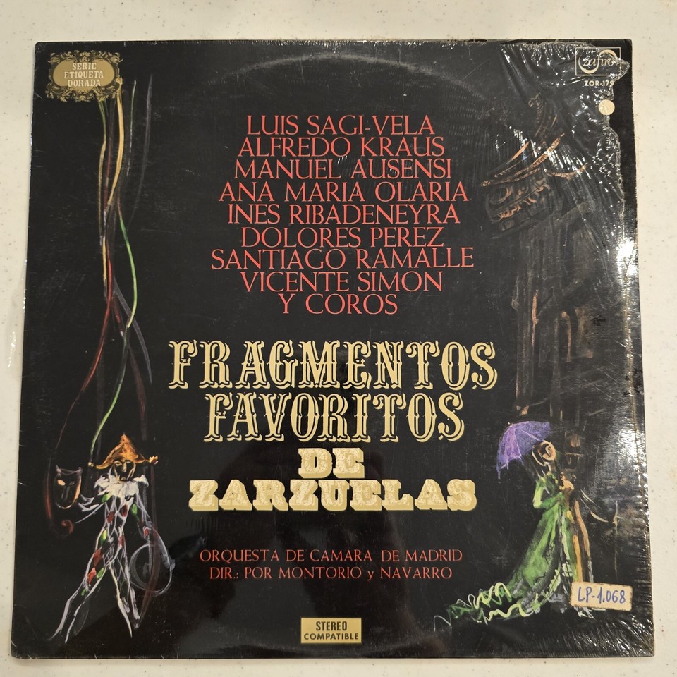 Vintage Spanish Zarzuela and Opera showcasing the rich tradition of ...
