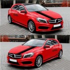 5Pcs WRC Checkered Flag Car Side Stripe Sticker Hood Rearview Mirror ...