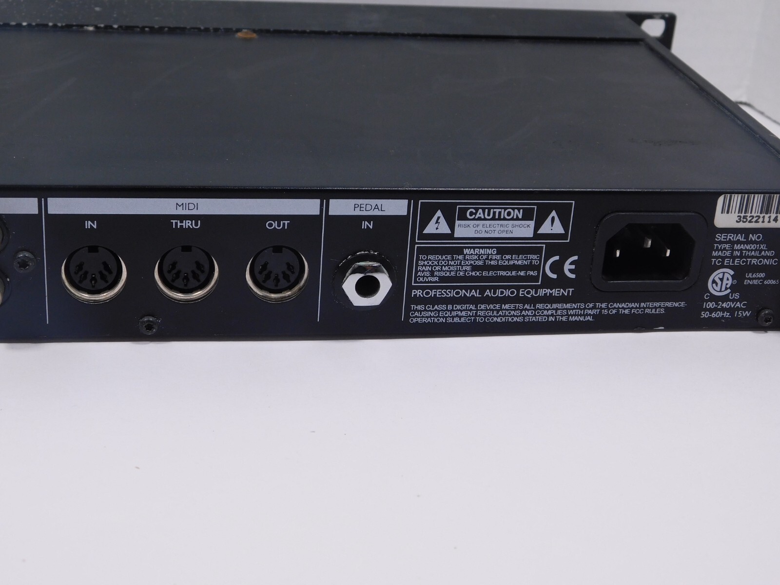 TC Electronic M-ONE XL Dual-Engine Effects Processor Working | eBay