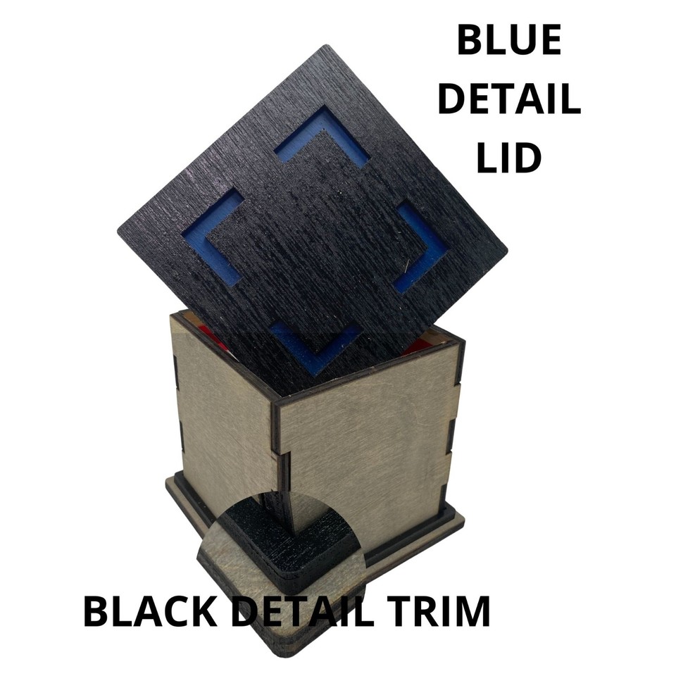 Star Trek Decorative Light Up Box | 5in Cubed Shelf Home Décor ...