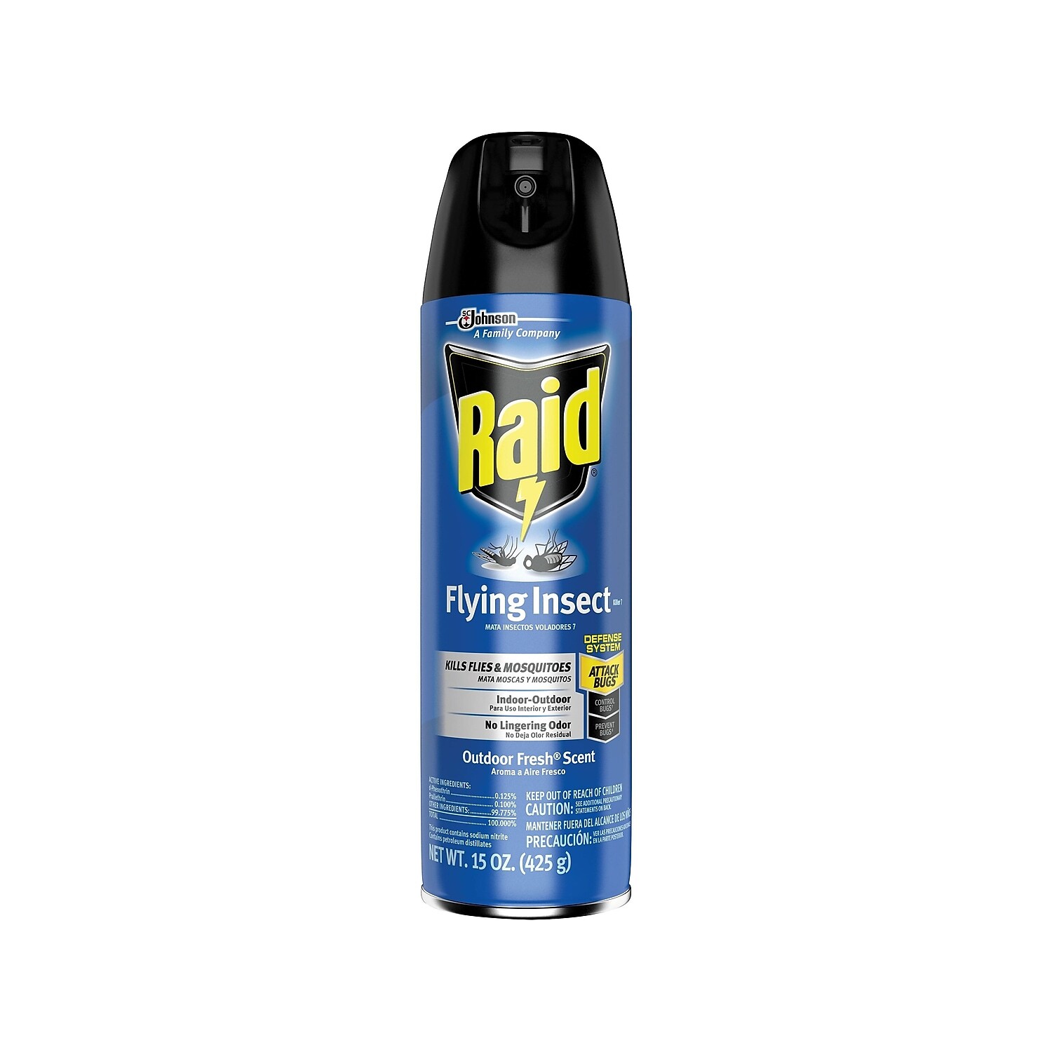 Raid Flying Insect Killer 7 Aerosol for Insects Outdoor Fresh Scent ...