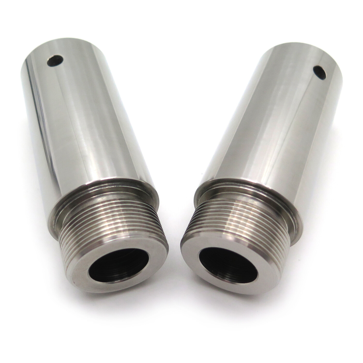 39mm Fork Tube 3" Extensions For Harley Dyna Glide Sportster XL 883 ...