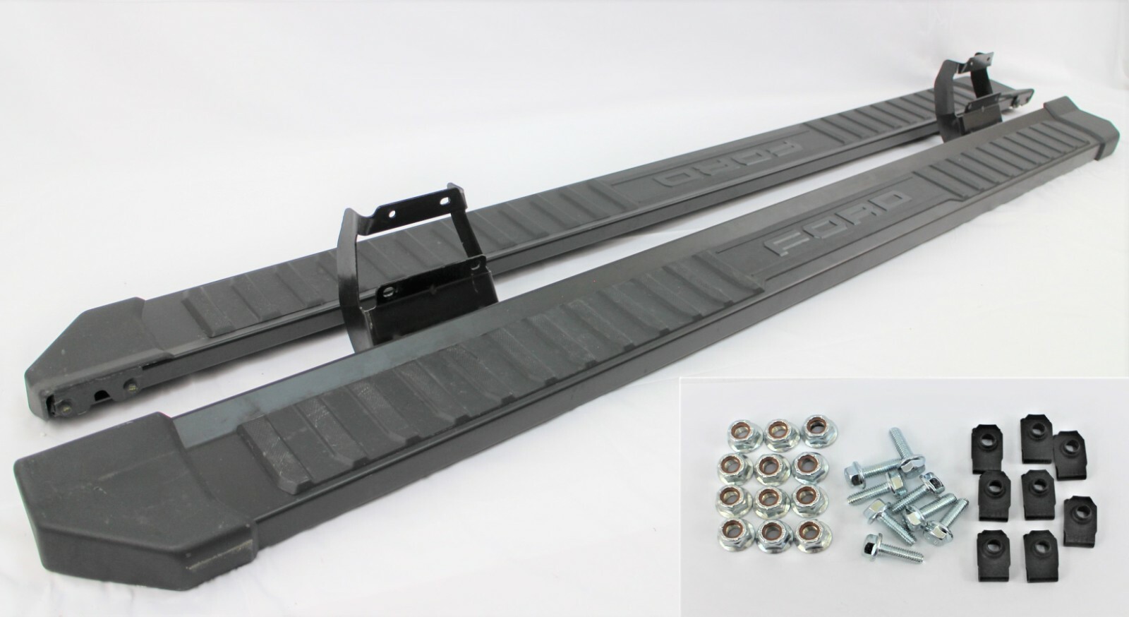 new body running step boards side steps bars black original 2015-23 ...