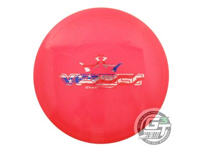 USED Dynamic Discs Lucid Verdict 176g Red Flag Foil Midrange Golf Disc ...