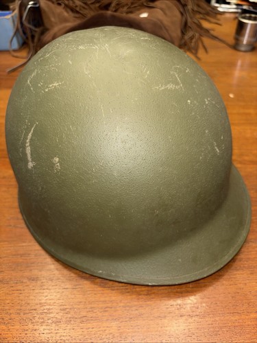 US WW2 M1 Helmet And Liner - Post-WW2 Norwegian Helmet | eBay