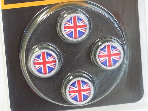 OEM Mini Cooper Valve Stem Caps Union Jack 36110429946 | eBay