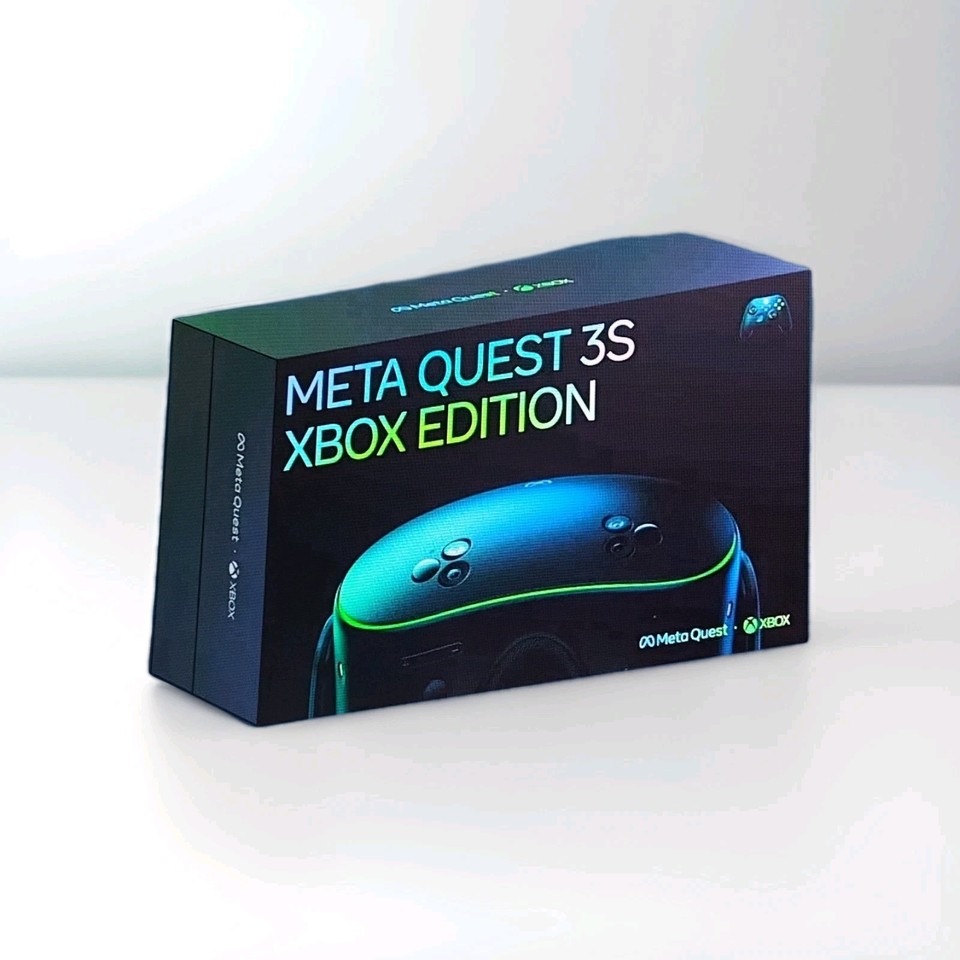 OPEN BOX Meta Quest 3s XBOX Limited Edition VR Headset + Xbox ...
