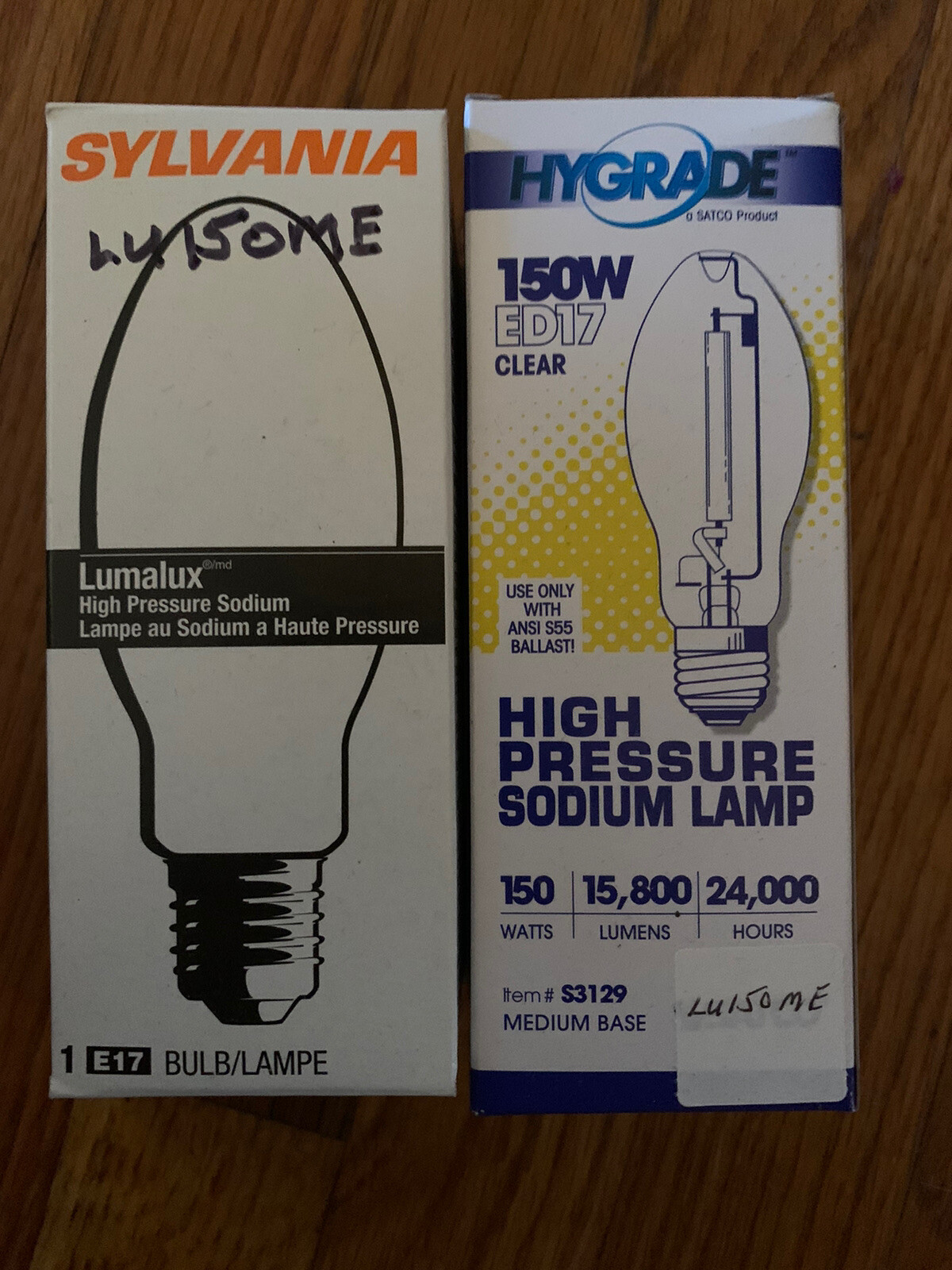 150w high pressure sodium light bulbs. lot of 2 | eBay