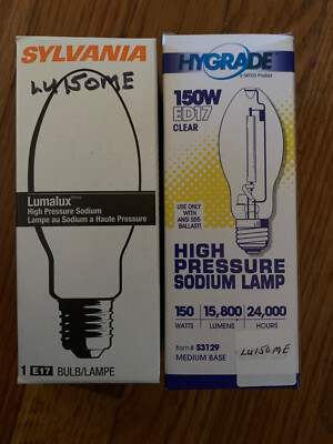 150w high pressure sodium light bulbs. lot of 2 | eBay