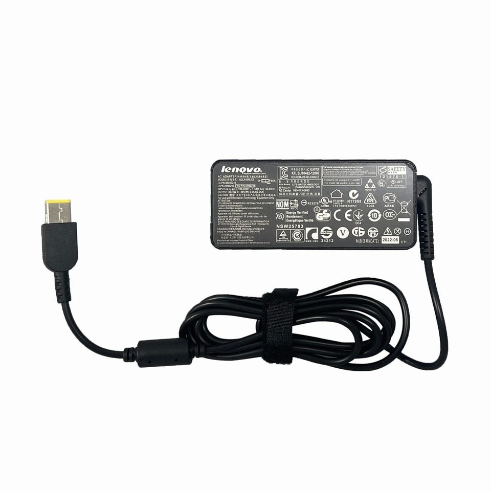 OEM AC Adapter Charger 20V 2.25A 45W For Lenovo Thinkpad X1 T450 T460 ...