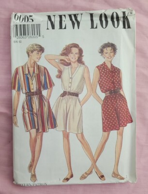 New Look 6005 Lady's sun dress Sewing Pattern Uncut Size 6-16 | eBay