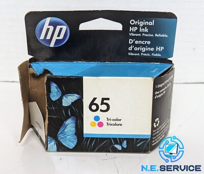 HP #65 Color Ink Cartridge 65 N9K01AN July 2022 | eBay