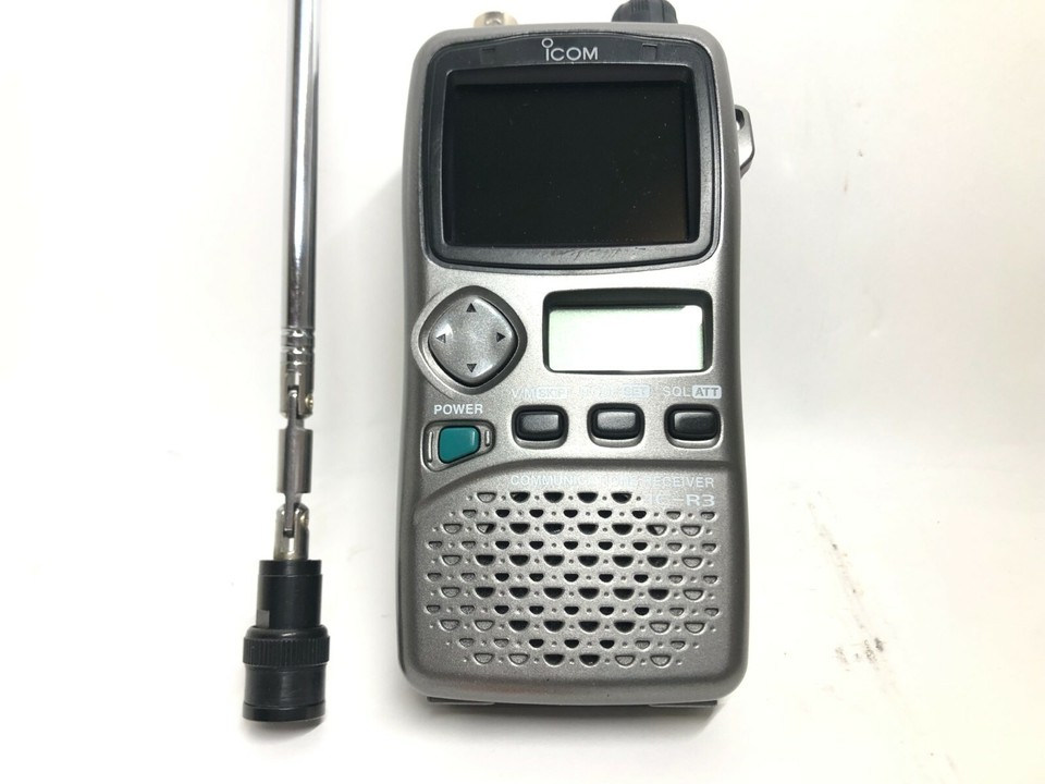 Icom IC-R3 and BC-153 Radio Communications Receiver Free Shipping | eBay