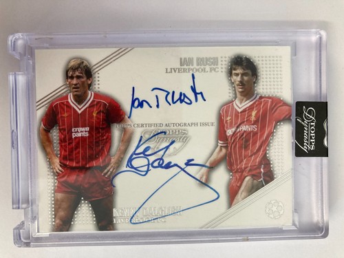 TOPPS UCL DYNASTY 2022-2023 KENNY DALGLISH / IAN RUSH LIVERPOOL AUTOGRAPH 7/10.. | eBay