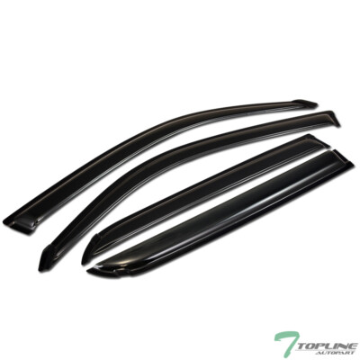 Topline For 2001-2007 Toyota Sequoia Sun Rain Guard Vent Shade Window ...