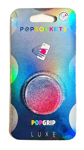 PopSockets Luxe Tidepool Ombre Pink Purple Glitter Bling Pop Socket ...