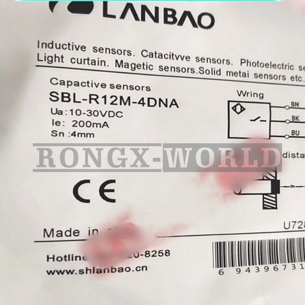 NEW 1PC For LANBAO SBL-R12M-4DNA Sensor Proximity Switch | eBay