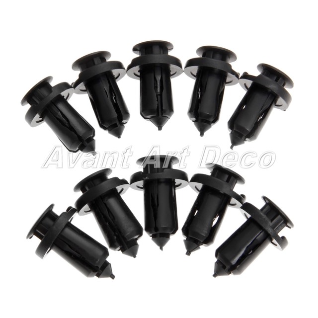 10pcs Car Bumper Fasteners Clips Trim Rivets for Subaru Impreza Legacy ...