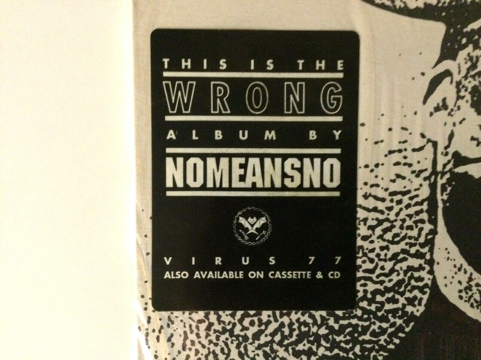 NOMEANSNO " WRONG " - ALTERNATIVE TENTACLES VIRUS 77 - US 1989 | eBay