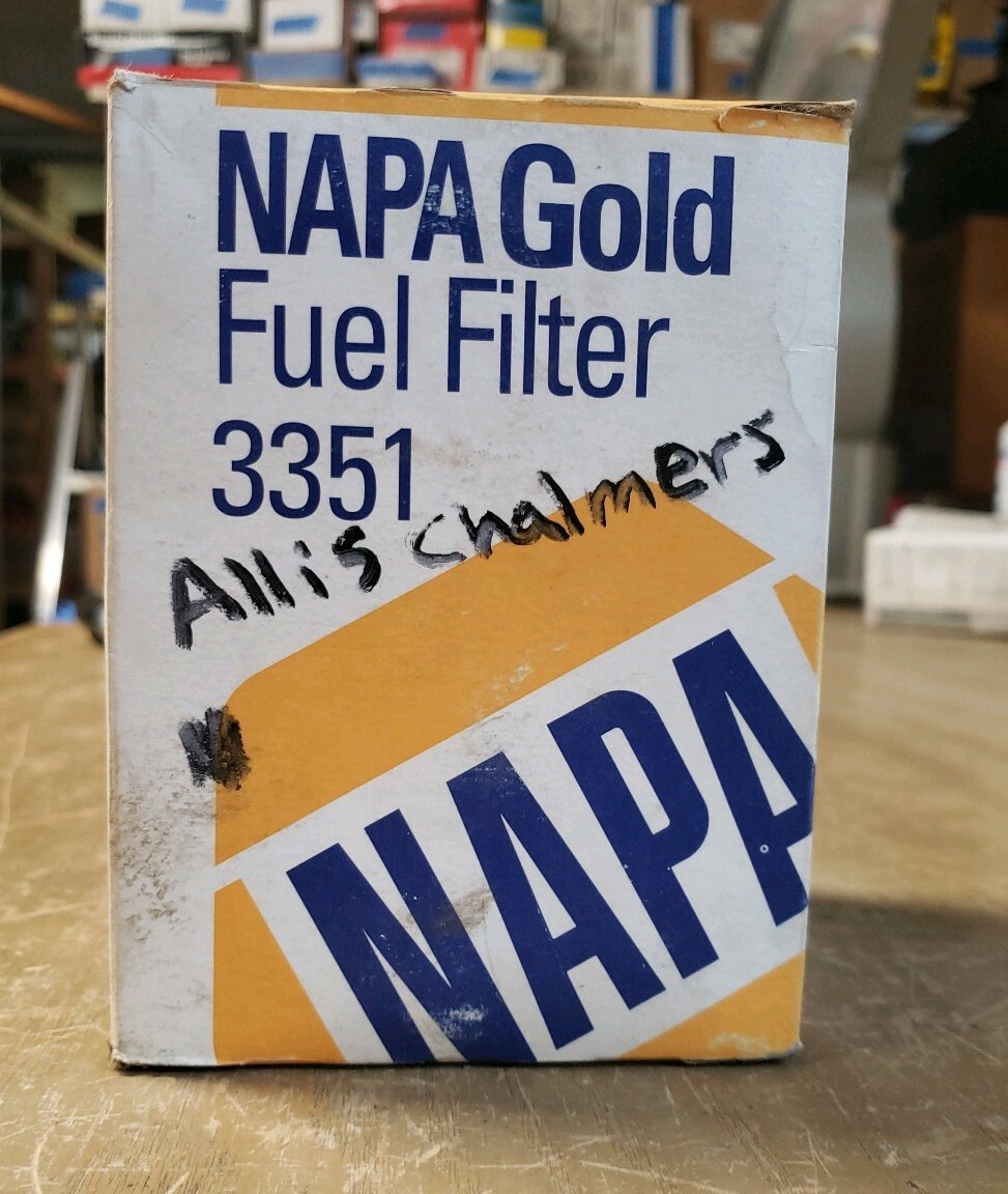 NAPA 3351 - Fuel filter cross reference