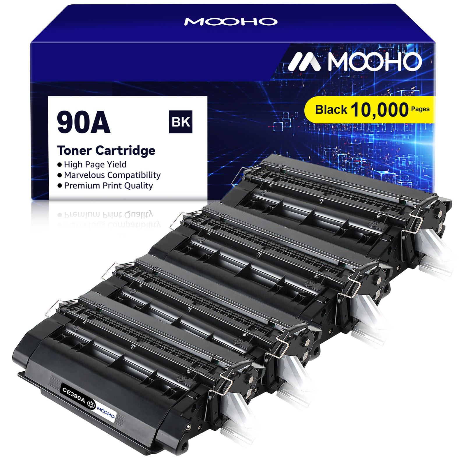 CE390A Toner Cartridge compatible with HP Enterprise M602 series M603 ...