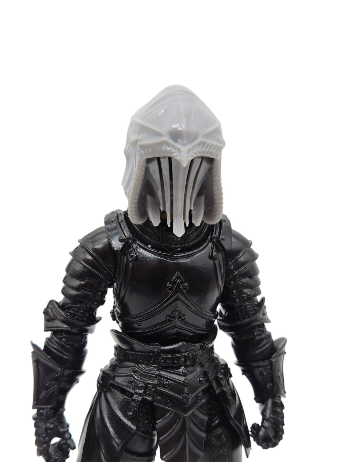 3d Printed Custom Hooded Grave Knight Headsculpt For Mythic Legions 1/ ...