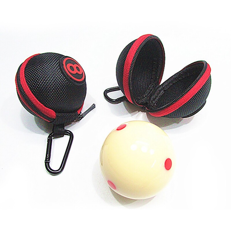 Clip-on Cue Ball Case,Cue Ball Bag for Attaching Cue Balls,Pool ...
