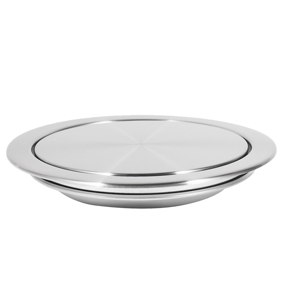 3X Kitchen Flap Lid Stainless Steel Flush Recessed Built-in Balance ...