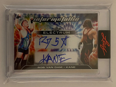Rob Van Dam / Kane 2025 Leaf Electrum Multi-Sport Tie-Dye Intermetallic ...