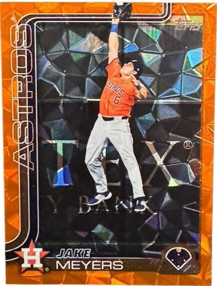 2025 Topps Series 2 - Jake Meyers #621 Orange Diamante Foil /25 for ...