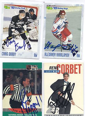 Craig Darby Signed / Autographed Hockey Card Providence 1993 Classic ...