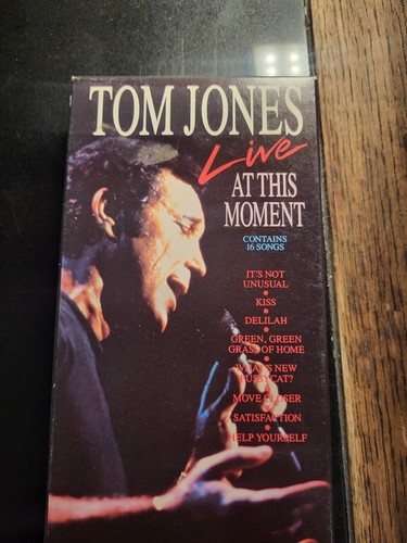 Live @ Moment by Tom Jones (VHS, Jul-1991, Jive (USA)) 12414131836 | eBay