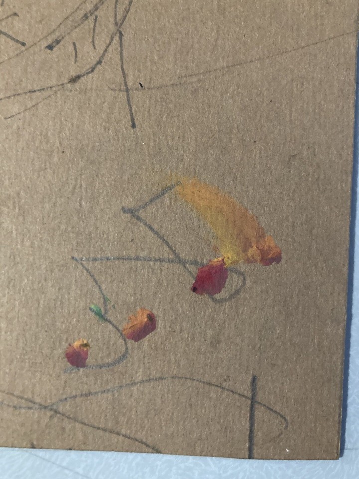 Very Beautiful Cubism Drawing 1950 Face Head Cubist Portrait Ink To ...