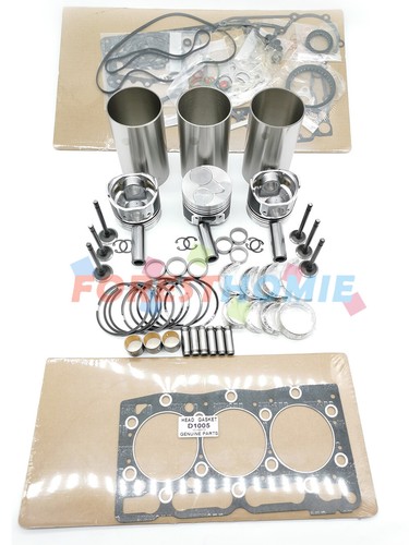 Overhaul Rebuild Kit For Kubota D1005 Engine F-2260-R F2560E ZD25F ...