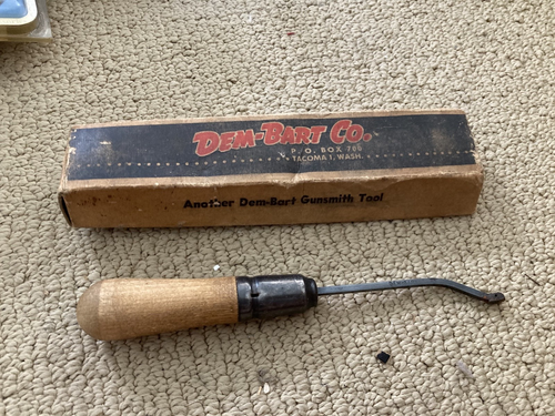 Vintage Dem-Bart Co Checkering Stock Gunsmith Tool (B) | eBay