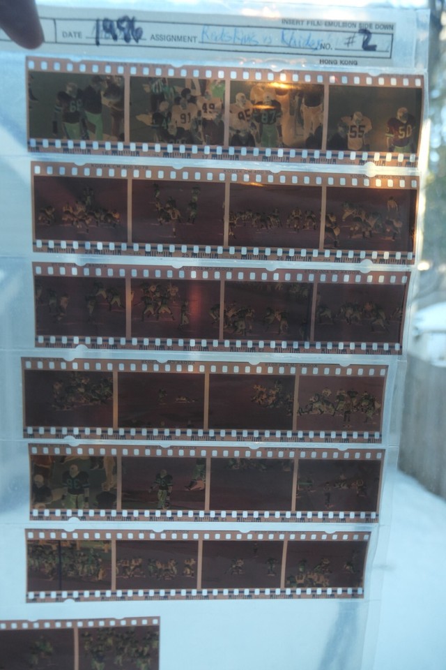 60+ Original 35mm Negatives Raiders vs Redskins Marcus Allen John ...