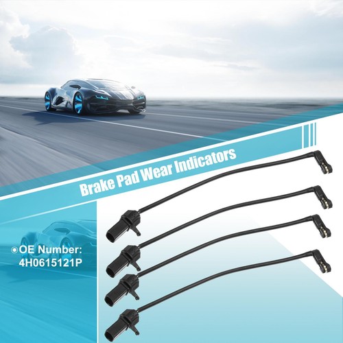 4pcs 4H0615121P Car Front Brake Pad Wear Sensor for Audi A8 Quattro ...