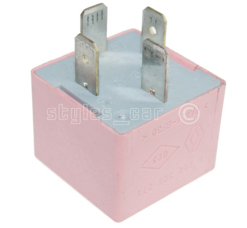8200308271 Renault Clio Trafic Primastar Vivaro..etc 4-Pin Pink Relay ...