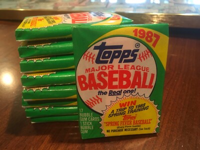 Topps Major League Baseball Bubble Gum Pack - unopened ~ 17 cards in ...
